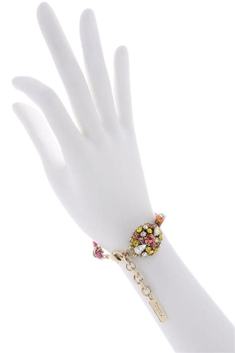 Rada Constance Fuchsia Cord Bracelet Pret A Beaute