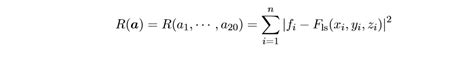 solved given n data points xi yi zi fi 1 ≤ i ≤ n we