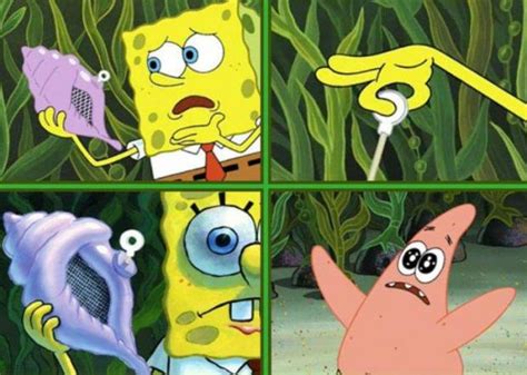 Spongebob Conch Meme