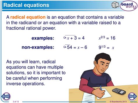Ppt Solving Radical Equations Information And Examples Powerpoint