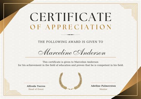 Printable Employee Recognition Certificate Template