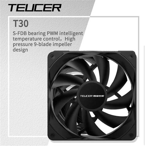 TEUCER-T30-120MM-High-performance-Cooling-Radiator-12V-4PIN-2150RPM ...