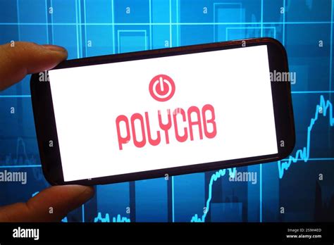 In This Photo Illustration The Polycab India Limited Company Logo Is