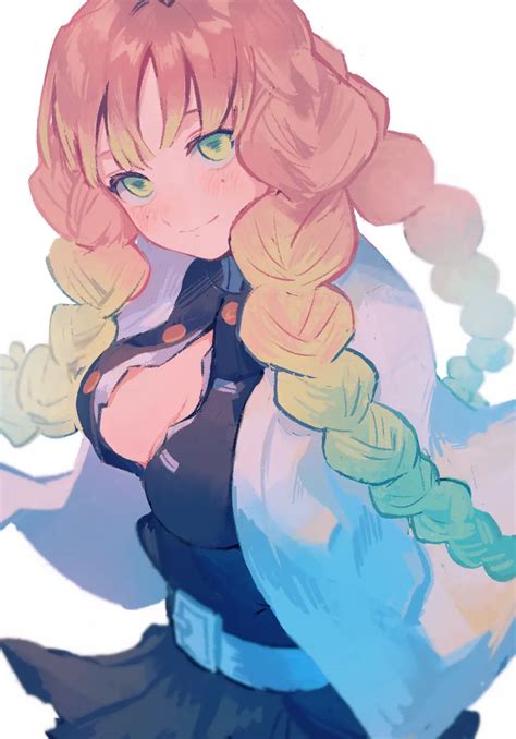 Kanroji Mitsuri Mitsuri Kanroji Kimetsu No Yaiba Image By