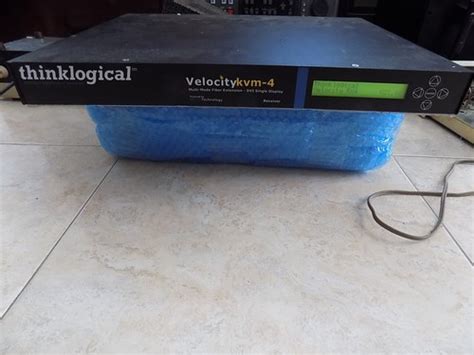 Thinklogical Velocity Kvm 4 Switch Used Power On Tested Only Ebay