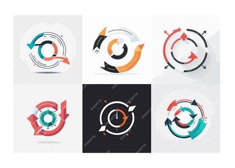 Agile Icon In Flat Style Flexible Vector Illustration On White Isolated