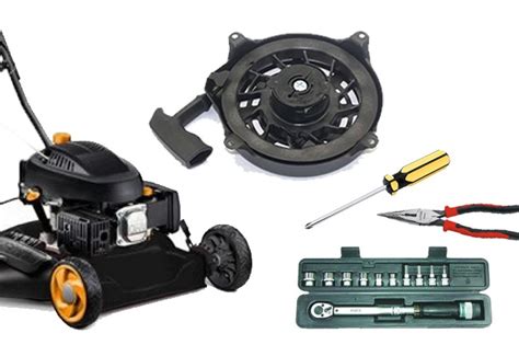 How to Rewind the Lawnmower Recoil Spring, step by step – Garden Tool Expert