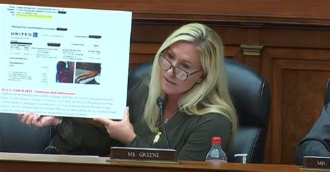 Marjorie Taylor Greene Rocks The Hearing With Uber Graphic Hunter Biden Sex Pics Dems Come