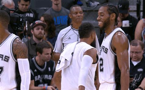 Kawhileonard  By San Antonio Spurs Find And Share On Giphy