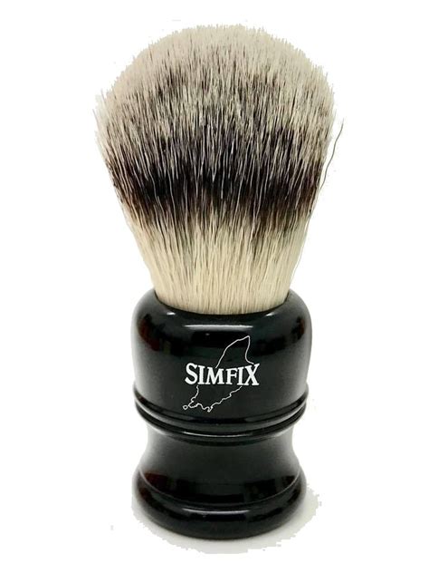Simfix Sf1 Synthetic Bristle Shaving Brush Mens Room Barber Shop Store