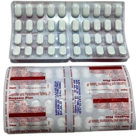 Ibugesic Plus Tab 1x20 For Personal At Best Price In Nagpur Id