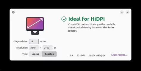 dippi tells if the laptop external monitor best choice hidpi or