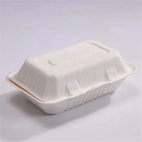 Bagasse Clamshell 99 Inch At ₹ 920piece Vadodara Id 2852720570730