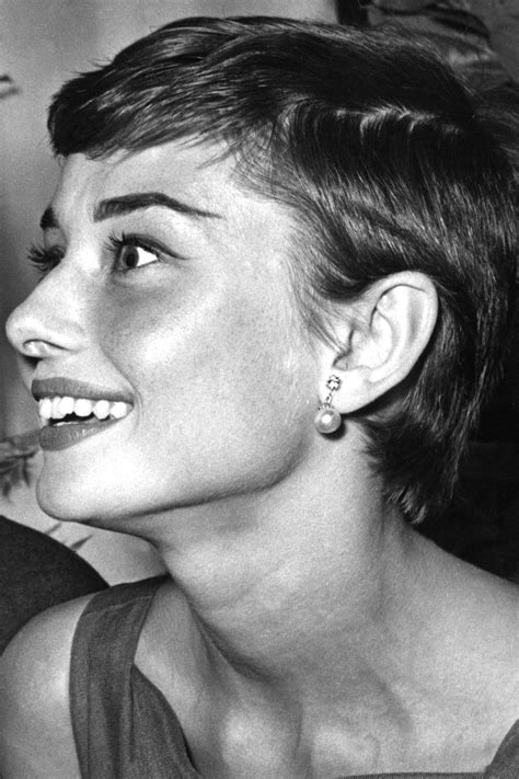 Audrey Hepburn Hair Pixie
