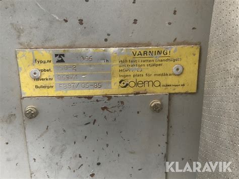 Traktor Massy Ferguson 350 Sjöbo Klaravik Auktioner