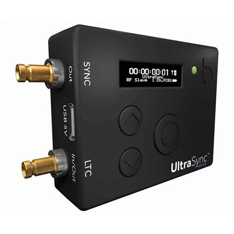 Sync Timecode Sync ATOMOS ATOMX ULTRASYNC ONE Pro Gear SA