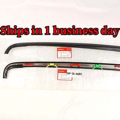 Honda Genuine Civic 2dr 3dr 92 95 Ej1 Eg Eg6 Front Windshield Molding