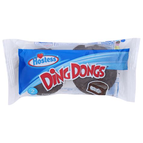 Hostess Ding Dongs Chocolate Cake With Creamy Filling 1275 Ounce 2