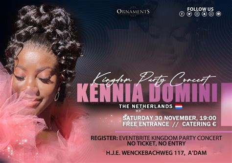 Kingdom Party Concert Met Kennia Domini Revive