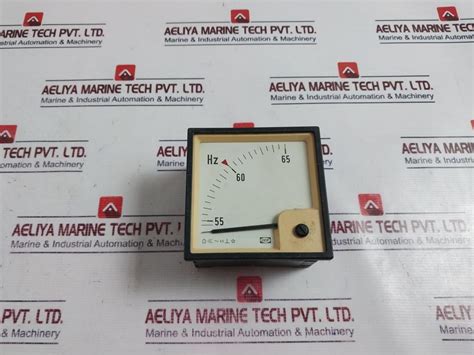 Deif 55 65 Hz Analog Frequency Meter Aeliya Marine