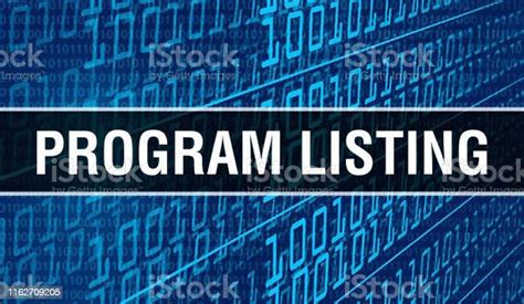 바이너리 코드 디지털 기술 배경 프로그램 목록 프로그램 코드 및 프로그램 목록과 추상 배경 프로그래밍 및 코딩 기술 배경