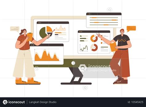 Data Analyst Visualization Data Illustration Free Download Business