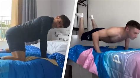 Olympic Athletes Test Out Anti Sex Beds Made From Cardboard And Are