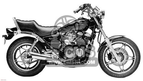 Honda Cb550sc Nighthawk 1983 D Usa Parts Lists And Schematics