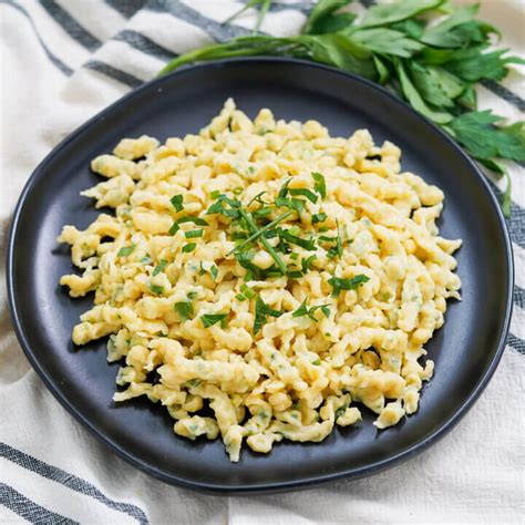 Herb Spaetzle Carolines Cooking