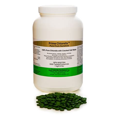 Canada Chlorella Capsules 100 Pure 240 Capsules Prime Chlorella