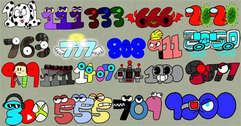 My Number Lore Hundreds And Thousands By Fluffyiscool2022 On Deviantart