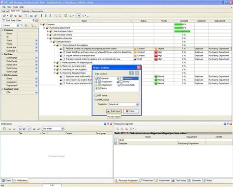 Task Delegation Process From Creating Reporting