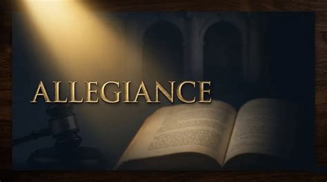 Allegiance Meaning Full Legal Definition 2026