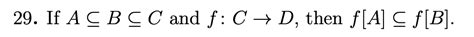Solved If Abc And F Cd Then F A F B Chegg