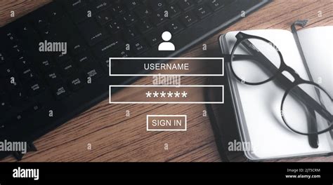 Secure Access To Users Personal Information Sign In With Username And