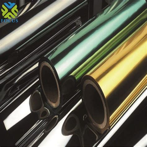 Colorful Cpp Film For Packaging China Silver Pet Metalized Film And