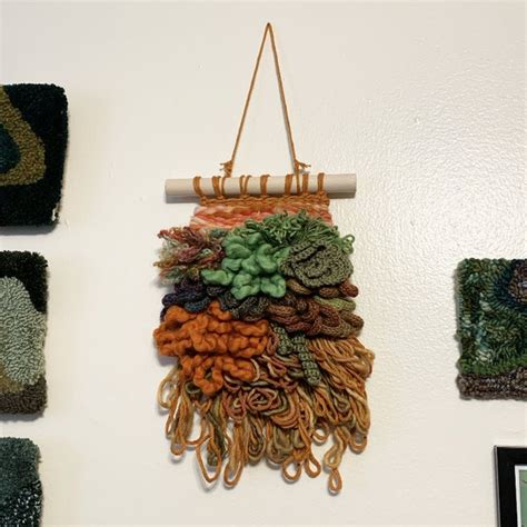 Large Scale Macrame Macraweave Wall Tapestry Navy Blue Wall Hanging Fibre Art Wall Art Large Scale Macrame Macraweave Wall Tapestry Navy Blue Wall Hanging Fibre Art Wall Art