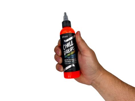 Fluorescent Orange Epoxy Resin Liquid Pigment Chill Epoxy