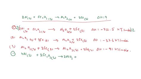 SOLVED You Have Been Asked To Calculate The Enthalpy Change In The