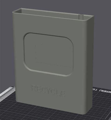Simplehuman 58l Dual Compartment Reycle Bag Holder Free 3d Print