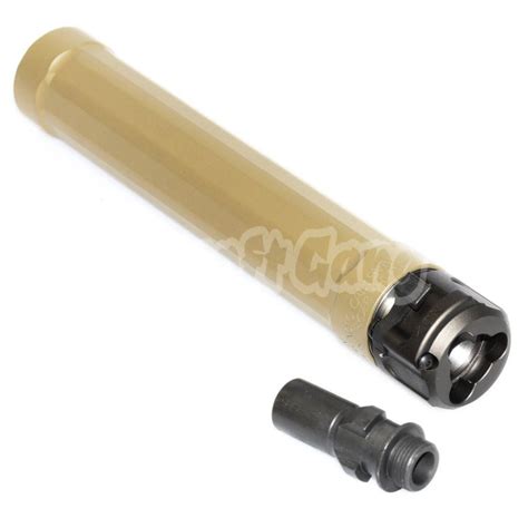 Airsoft 5ku 187mm Ryder 9 Mp5 Suppressor Silencer 14mm Cw Flash Hider