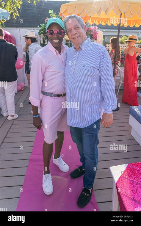 Malcolm Smith And Mitch Model Attends Dottie Hermans Barbie End Of Summer Party At Capri In