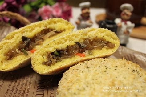 잡채 단호박 고로케