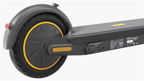 Ninebot Kickscooter Max 3d Model 49 3ds Blend C4d Fbx Max Ma