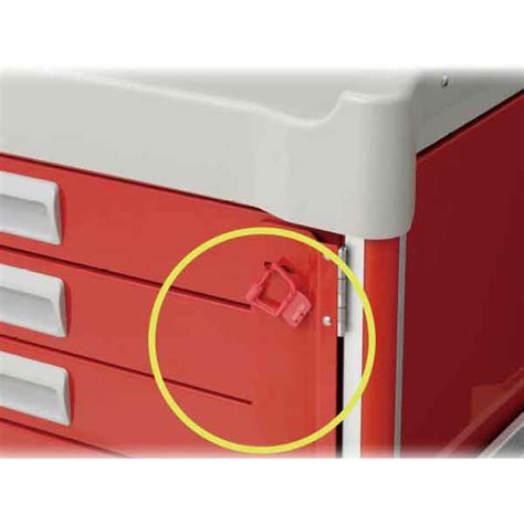 Crash Cart Lock Plastic Padlock Seals Riomed Medical Supplies