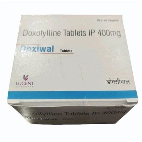400 Mg Doxofylline Tablets At Best Price In Lucknow By G Pharma Id