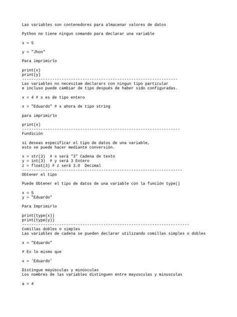 1variables En Python Pdf