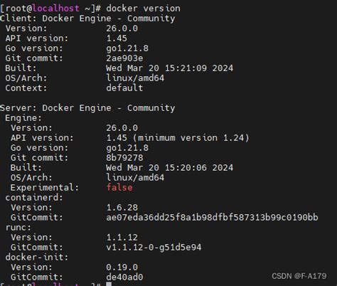 Docker命令详解：基础操作、版本信息与容器管理 Csdn博客