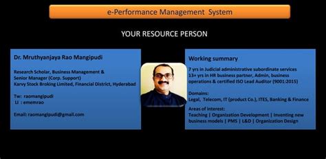 Enterprise Performance Management System Or Epms Or E Pms Pdf