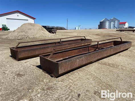 Bottomless Steel Feed Bunks Agriculture Bigiron Bottomless Steel Feed Bunks Agriculture Bigiron